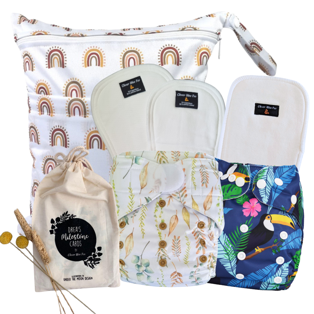 Cloth Nappy Starter Pack – Clever Wee Fox