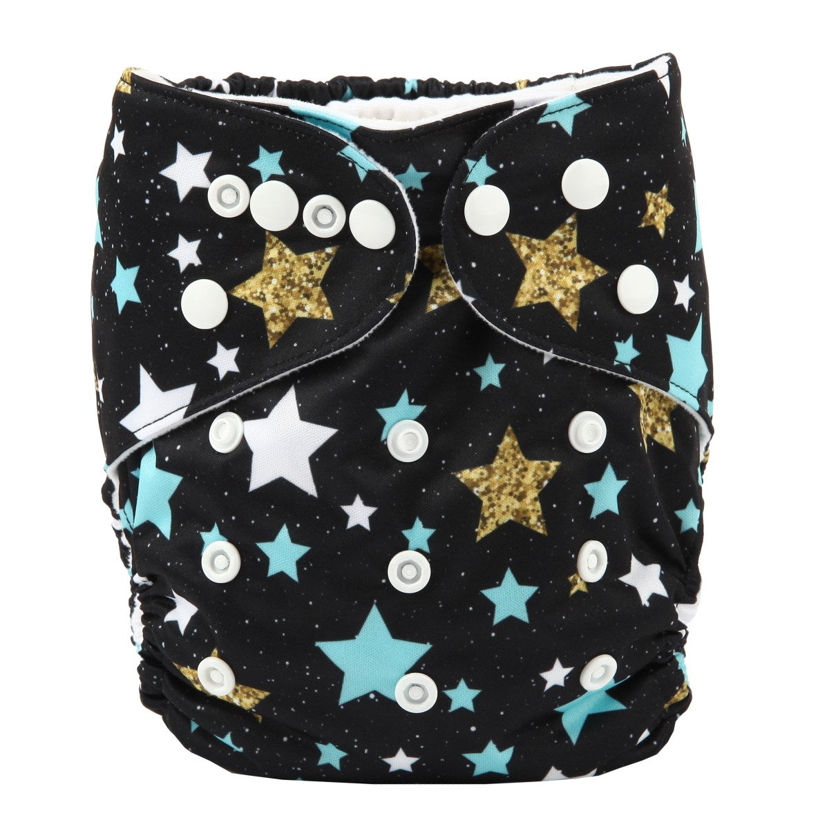 Basic Pocket Nappy - Stars – Clever Wee Fox